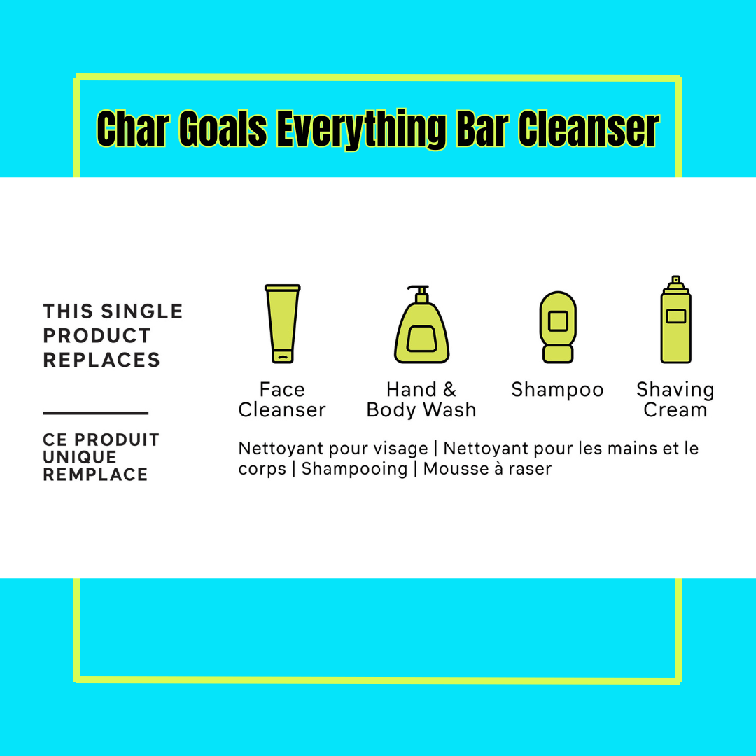 Char Goals Everything Bar Cleanser – Mil Usos